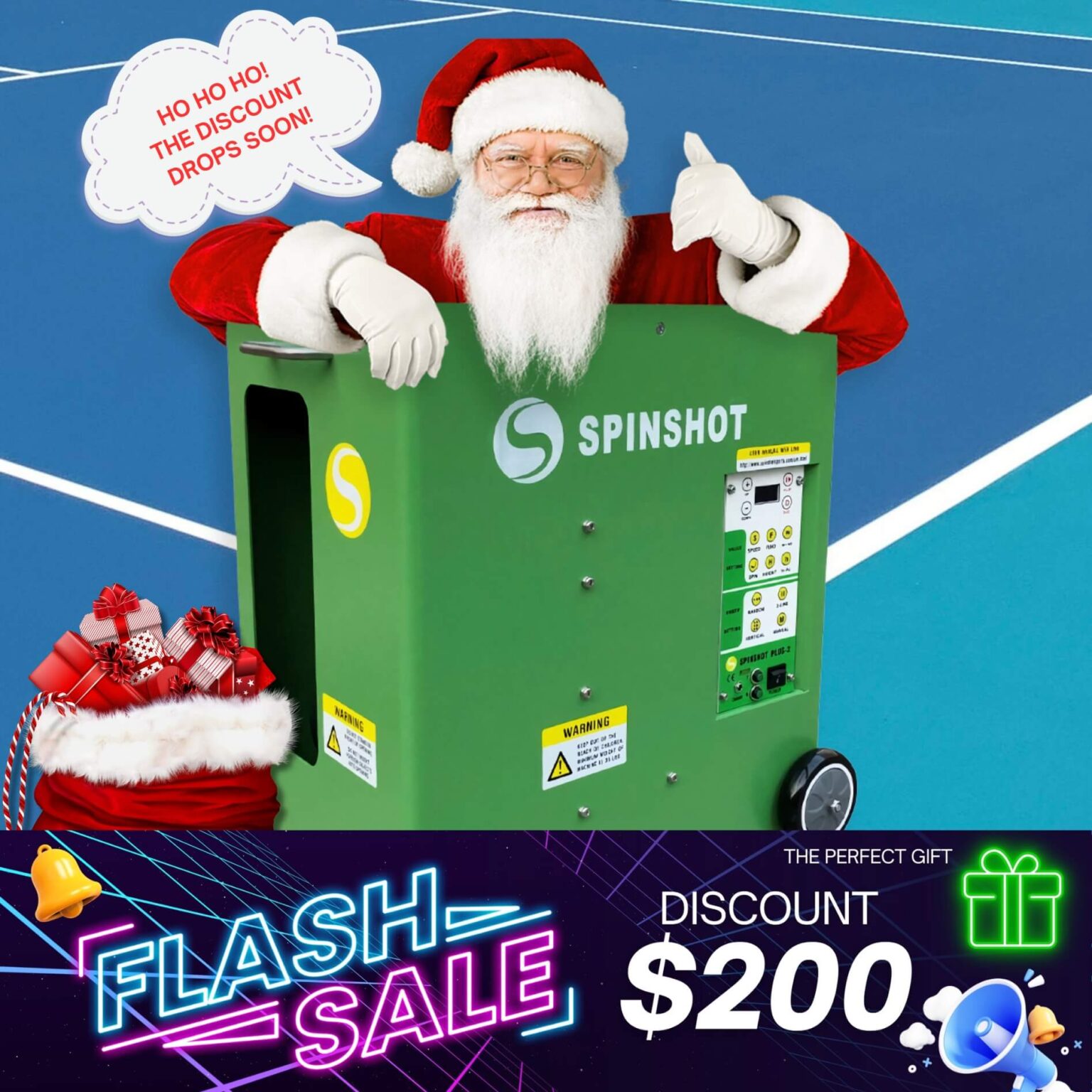Home - Premium Spinshot tennis ball machine